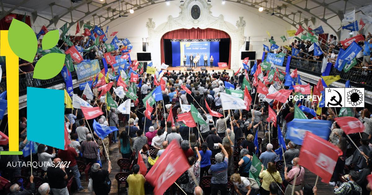 Constrói-se um grande resultado da CDU em Lisboa | CDU - Coligação ...