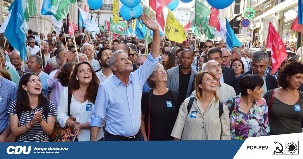 Lisboa | CDU - Coligação Democrática Unitária - PCP-PEV | Eleições ...